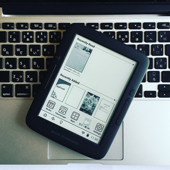 E INK + Androidデバイスで快適読書 | 国立商店 公式BLOG
